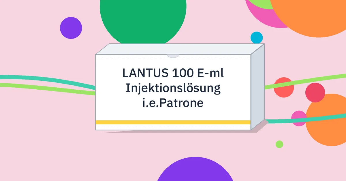 Symbolbild: Packung mit der Aufschrift LANTUS 100 E-ml Injektionslösung i.e.Patrone (PZN 17308788) – Verfügbarkeit und Bezug in Apotheken in Frankfurt am Main