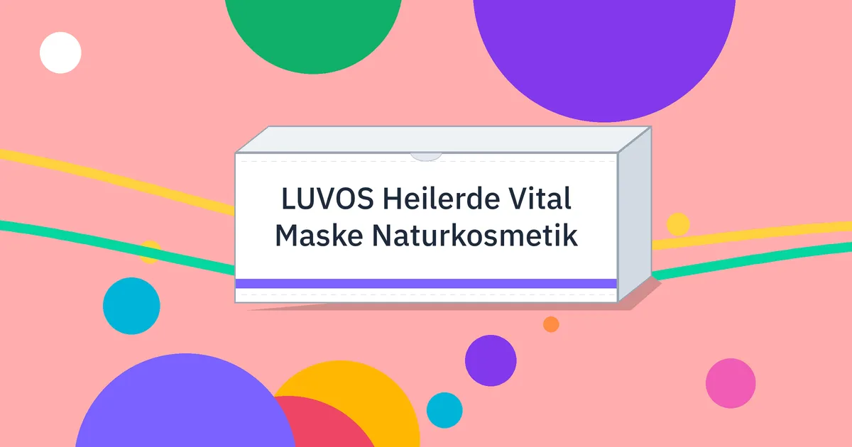 Symbolbild: Packung mit der Aufschrift LUVOS Heilerde Vital Maske Naturkosmetik (PZN 10739841) – Verfügbarkeit und Bezug in Apotheken in Frankfurt am Main