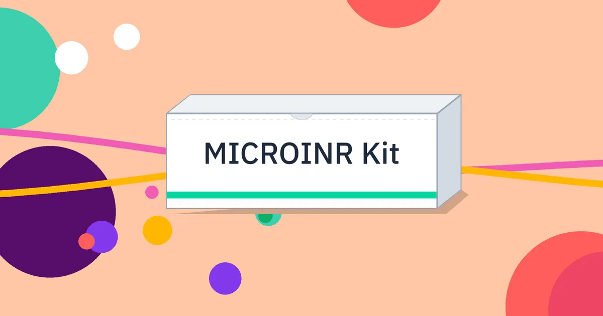 Symbolbild: Packung mit der Aufschrift MICROINR Kit (PZN 00144147) – Verfügbarkeit und Bezug in Apotheken in Frankfurt am Main
