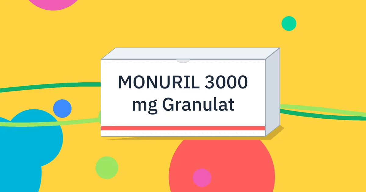 Symbolbild: Packung mit der Aufschrift MONURIL 3000 mg Granulat (PZN 12902334) – Verfügbarkeit und Bezug in Apotheken in Frankfurt am Main