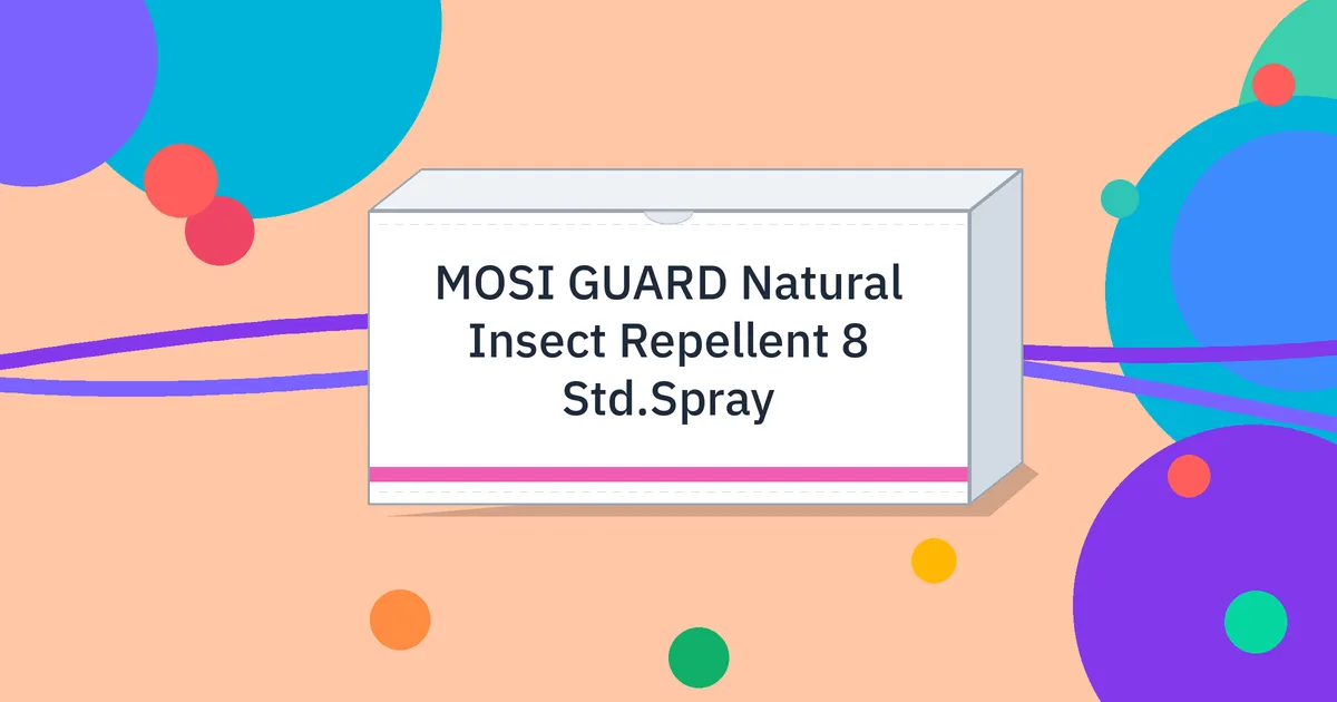 Symbolbild: Packung mit der Aufschrift MOSI GUARD Natural Insect Repellent 8 Std.Spray (PZN 11287453) – Verfügbarkeit und Bezug in Apotheken in Frankfurt am Main