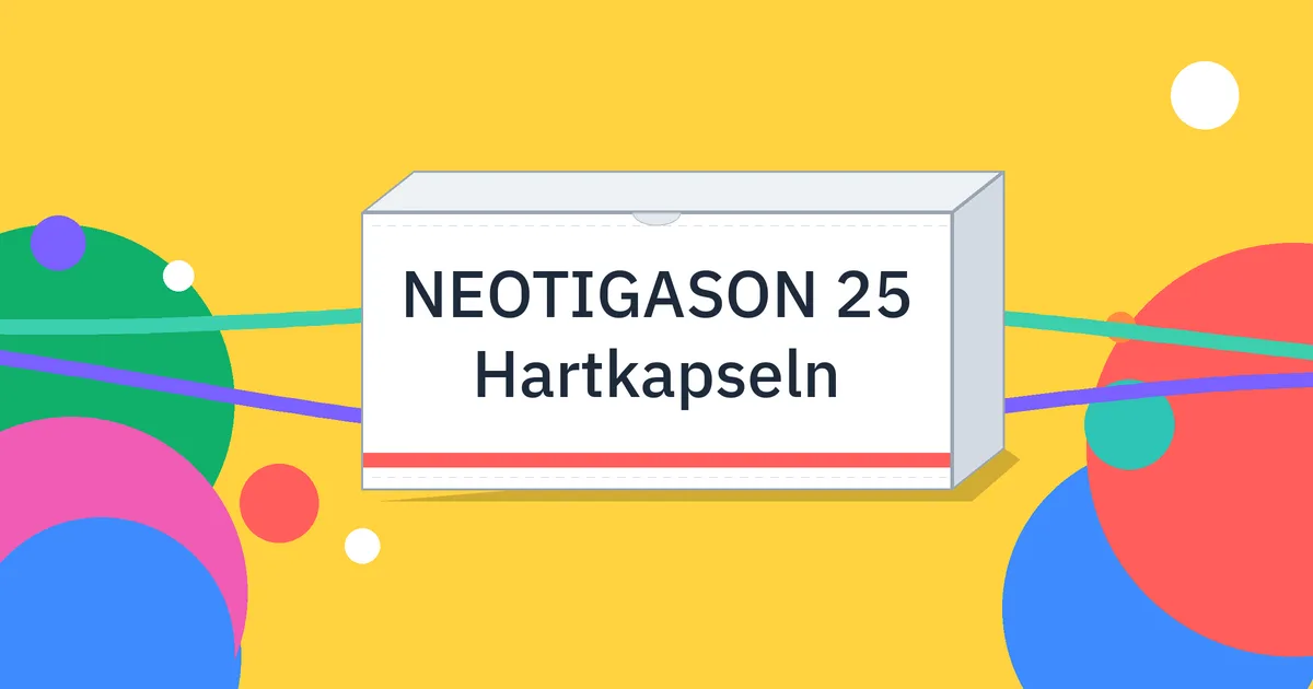 Symbolbild: Packung mit der Aufschrift NEOTIGASON 25 Hartkapseln (PZN 11034404) – Verfügbarkeit und Bezug in Apotheken in Frankfurt am Main