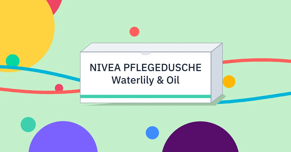 Symbolbild: Packung mit der Aufschrift NIVEA PFLEGEDUSCHE Waterlily & Oil (PZN 17624182) – Verfügbarkeit und Bezug in Apotheken in Frankfurt am Main