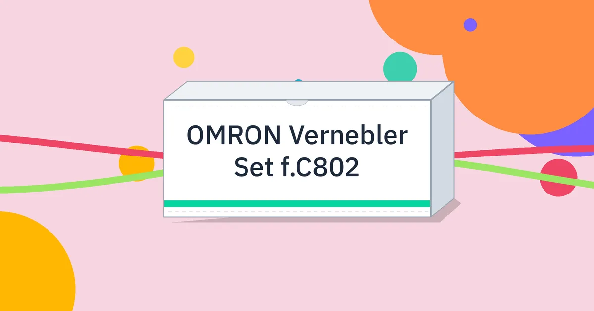 Symbolbild: Packung mit der Aufschrift OMRON Vernebler Set f.C802 (PZN 12608936) – Verfügbarkeit und Bezug in Apotheken in Frankfurt am Main