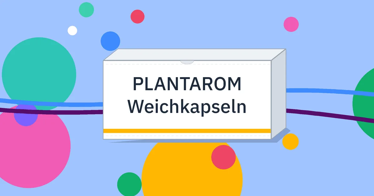 Symbolbild: Packung mit der Aufschrift PLANTAROM Weichkapseln (PZN 15735807) – Verfügbarkeit und Bezug in Apotheken in Frankfurt am Main