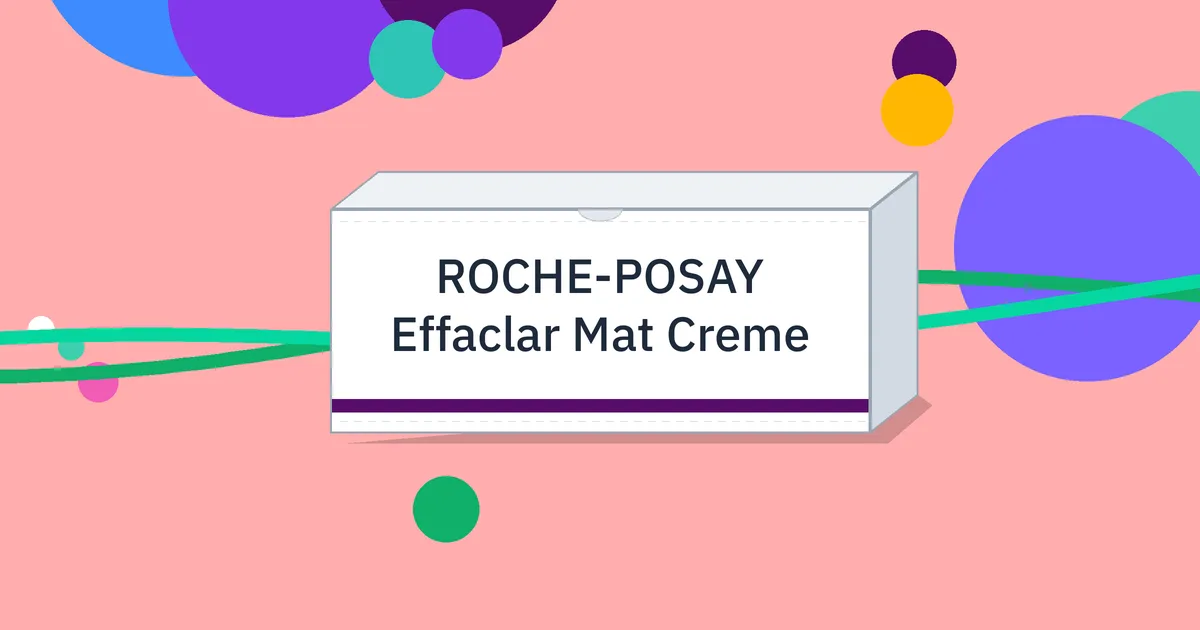 Symbolbild: Packung mit der Aufschrift ROCHE-POSAY Effaclar Mat Creme (PZN 09635295) – Verfügbarkeit und Bezug in Apotheken in Frankfurt am Main