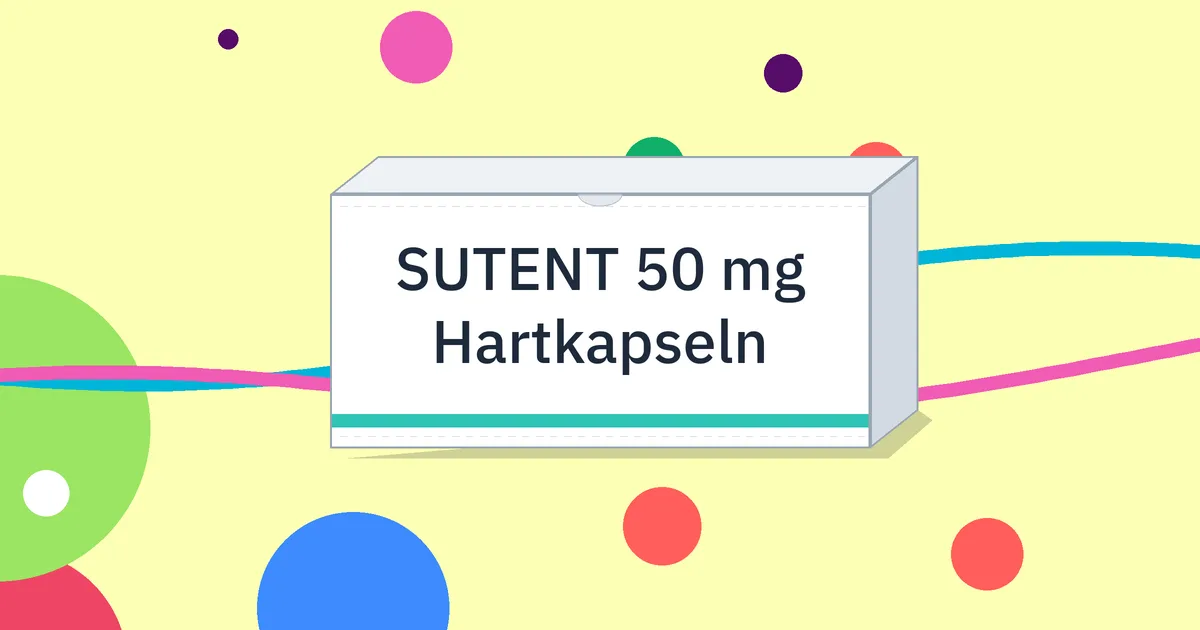 Symbolbild: Packung mit der Aufschrift SUTENT 50 mg Hartkapseln (PZN 12464199) – Verfügbarkeit und Bezug in Apotheken in Frankfurt am Main