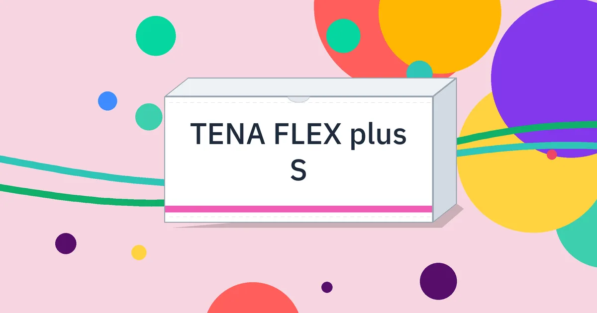 Symbolbild: Packung mit der Aufschrift TENA FLEX plus S (PZN 03494209) – Verfügbarkeit und Bezug in Apotheken in Frankfurt am Main