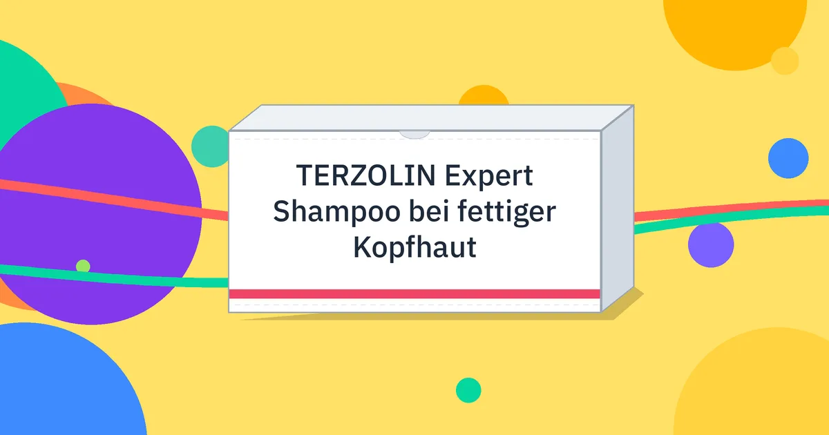 Symbolbild: Packung mit der Aufschrift TERZOLIN Expert Shampoo bei fettiger Kopfhaut (PZN 19144687) – Verfügbarkeit und Bezug in Apotheken in Frankfurt am Main