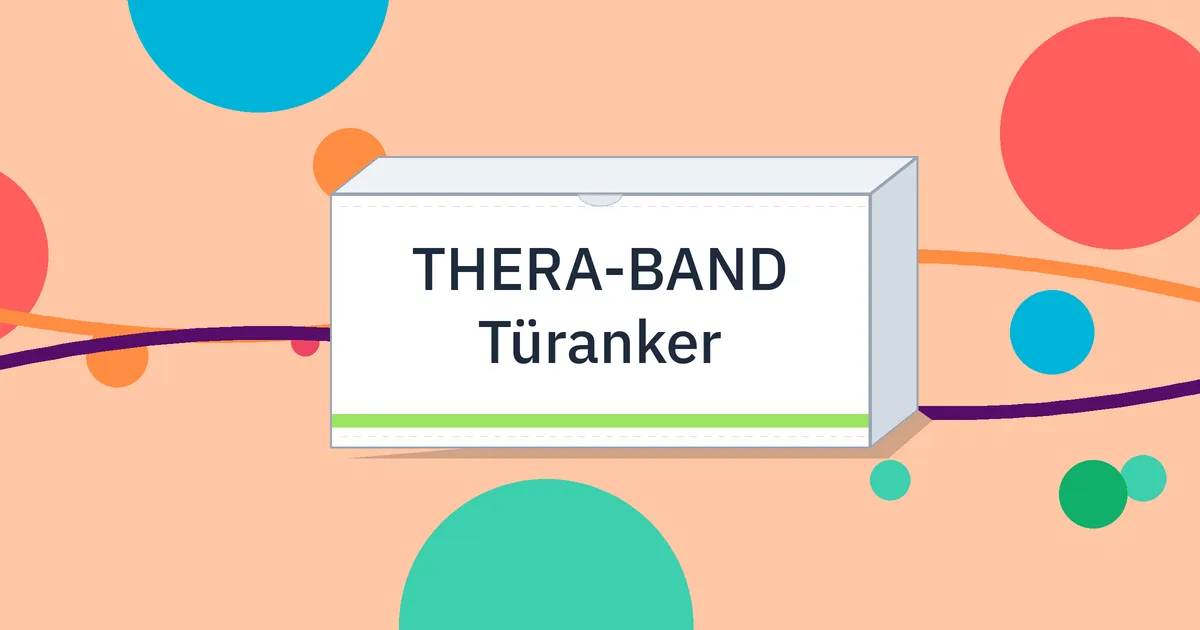 Symbolbild: Packung mit der Aufschrift THERA-BAND Türanker (PZN 00486095) – Verfügbarkeit und Bezug in Apotheken in Frankfurt am Main