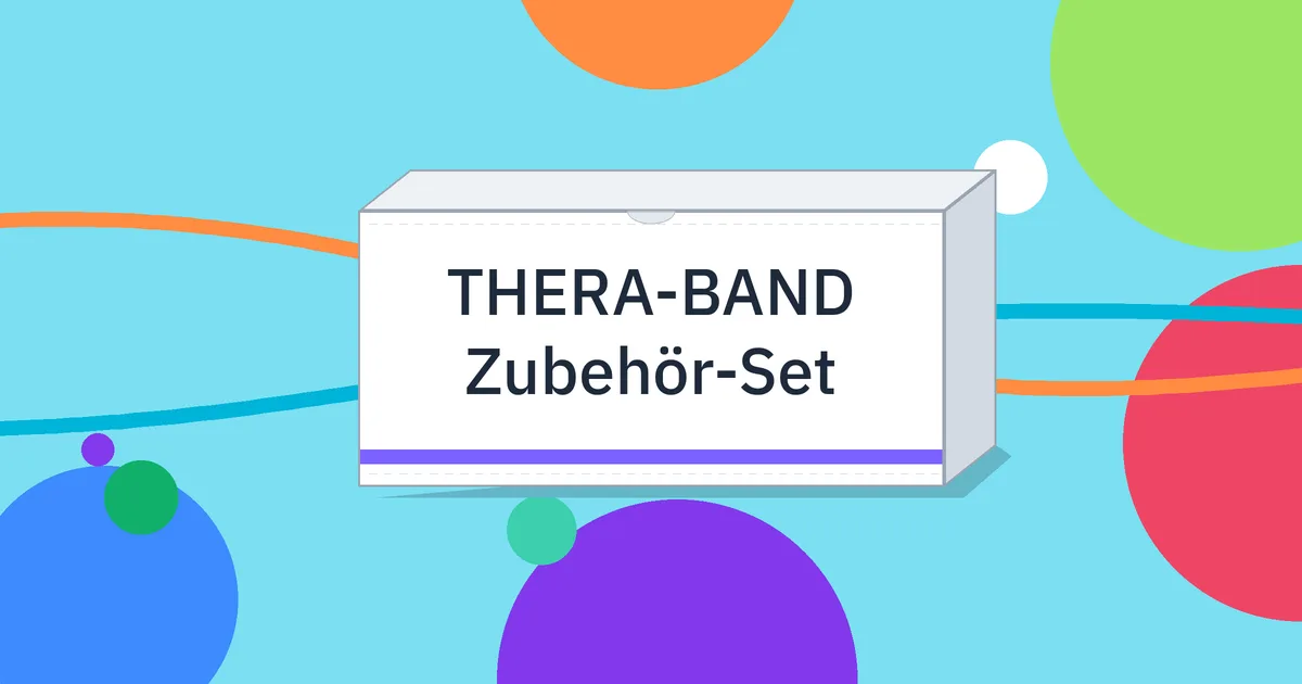 Symbolbild: Packung mit der Aufschrift THERA-BAND Zubehör-Set (PZN 00227011) – Verfügbarkeit und Bezug in Apotheken in Frankfurt am Main