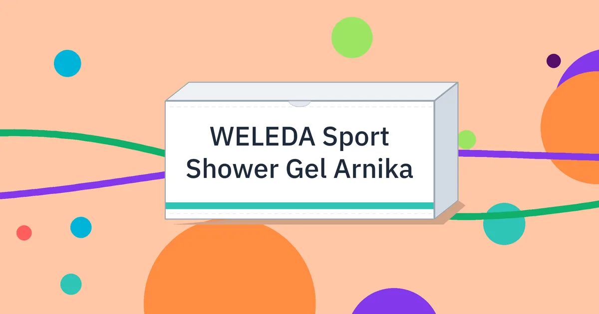 Symbolbild: Packung mit der Aufschrift WELEDA Sport Shower Gel Arnika (PZN 19447821) – Verfügbarkeit und Bezug in Apotheken in Frankfurt am Main