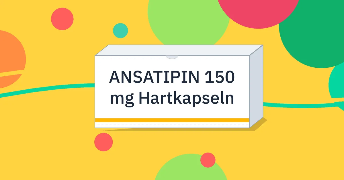 Symbolbild: Packung mit der Aufschrift ANSATIPIN 150 mg Hartkapseln (PZN 19237259) – Verfügbarkeit und Bezug in Apotheken in Frankfurt am Main