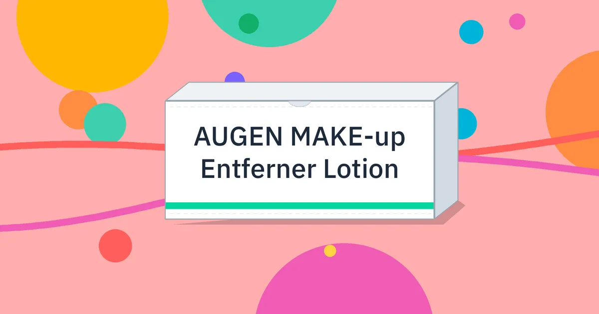 Symbolbild: Packung mit der Aufschrift AUGEN MAKE-up Entferner Lotion (PZN 06154862) – Verfügbarkeit und Bezug in Apotheken in Frankfurt am Main