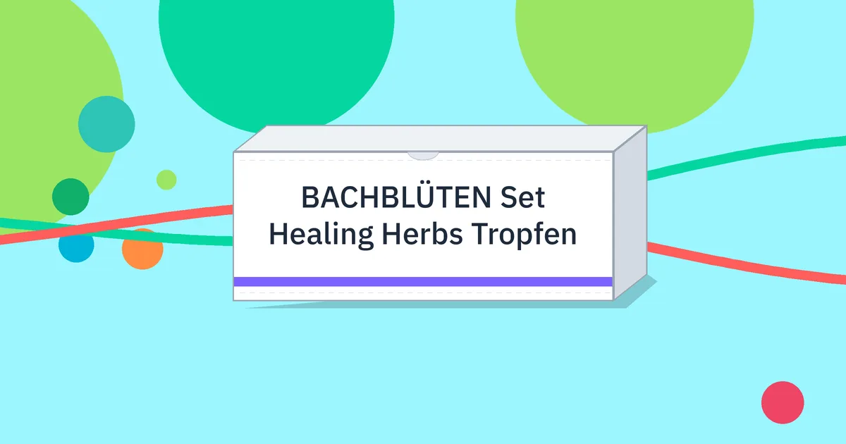 Symbolbild: Packung mit der Aufschrift BACHBLÜTEN Set Healing Herbs Tropfen (PZN 07364314) – Verfügbarkeit und Bezug in Apotheken in Frankfurt am Main