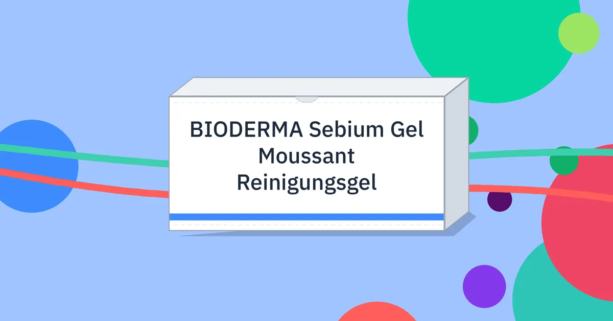 Symbolbild: Packung mit der Aufschrift BIODERMA Sebium Gel Moussant Reinigungsgel (PZN 16776122) – Verfügbarkeit und Bezug in Apotheken in Frankfurt am Main