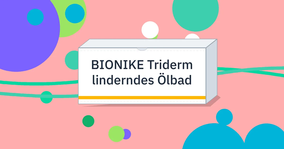 Symbolbild: Packung mit der Aufschrift BIONIKE Triderm linderndes Ölbad (PZN 12534451) – Verfügbarkeit und Bezug in Apotheken in Frankfurt am Main