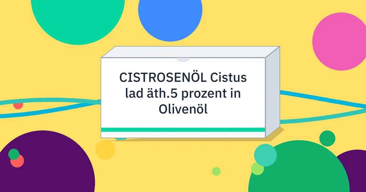 Symbolbild: Packung mit der Aufschrift CISTROSENÖL Cistus lad äth.5 prozent in Olivenöl (PZN 02467570) – Verfügbarkeit und Bezug in Apotheken in Frankfurt am Main