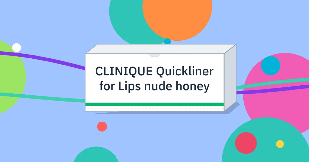 Symbolbild: Packung mit der Aufschrift CLINIQUE Quickliner for Lips nude honey (PZN 20303719) – Verfügbarkeit und Bezug in Apotheken in Frankfurt am Main