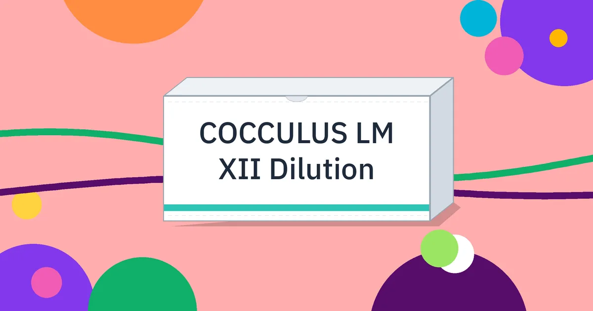 Symbolbild: Packung mit der Aufschrift COCCULUS LM XII Dilution (PZN 02674300) – Verfügbarkeit und Bezug in Apotheken in Frankfurt am Main
