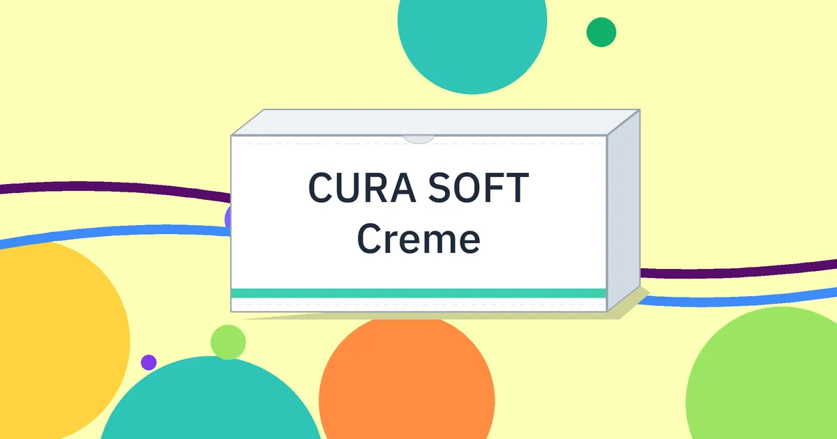 Symbolbild: Packung mit der Aufschrift CURA SOFT Creme (PZN 02660798) – Verfügbarkeit und Bezug in Apotheken in Frankfurt am Main