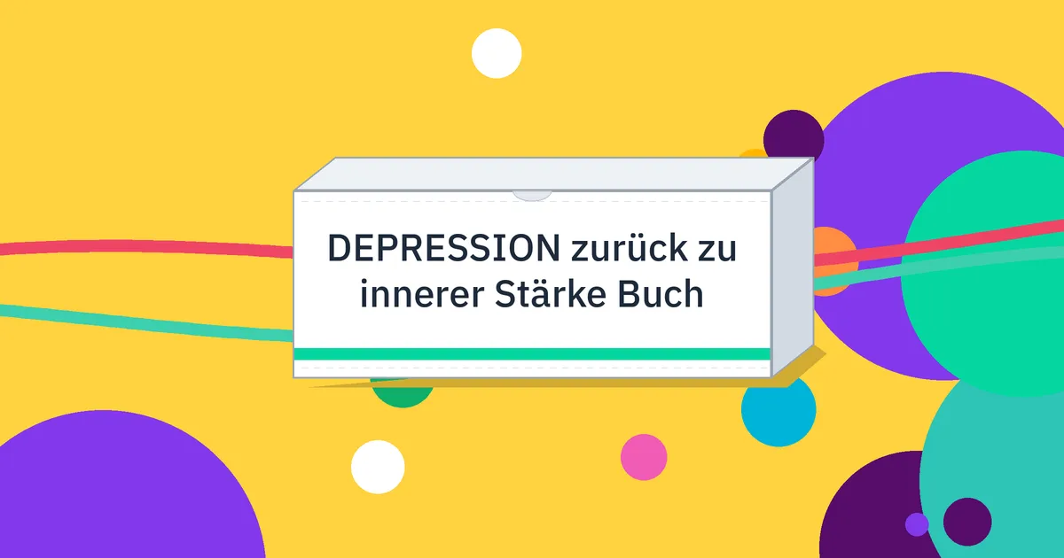 Symbolbild: Packung mit der Aufschrift DEPRESSION zurück zu innerer Stärke Buch (PZN 15639334) – Verfügbarkeit und Bezug in Apotheken in Frankfurt am Main