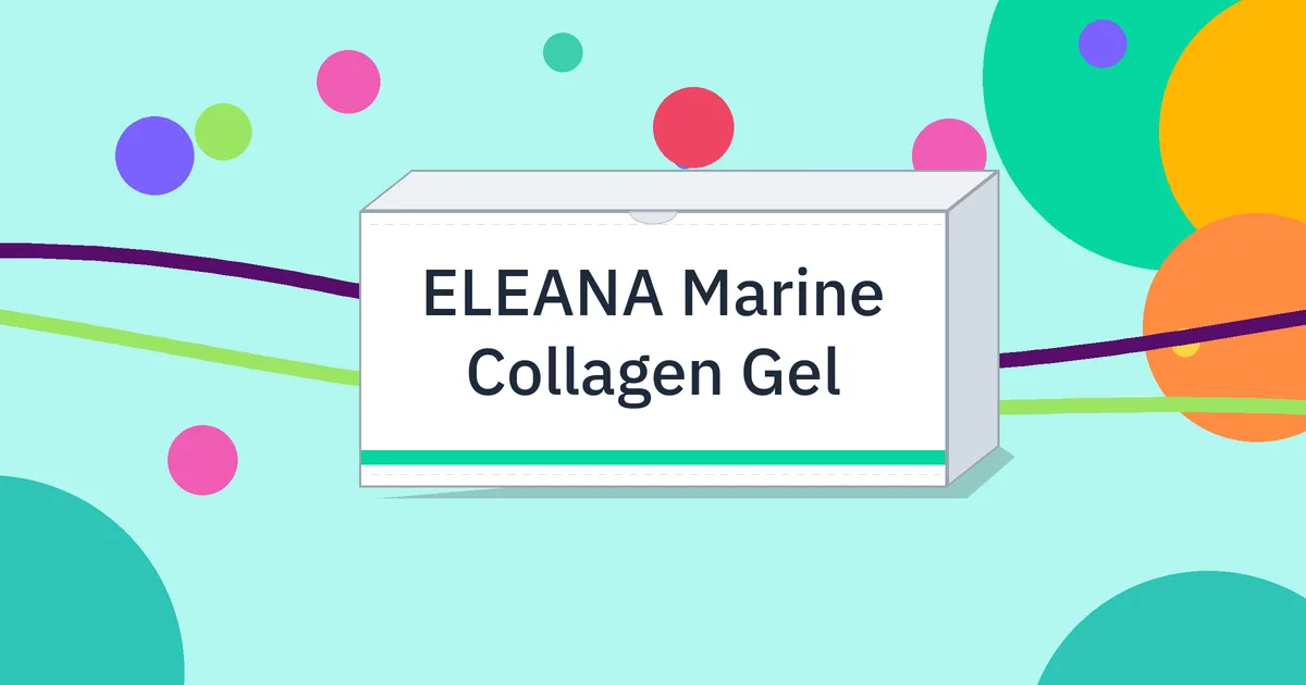 Symbolbild: Packung mit der Aufschrift ELEANA Marine Collagen Gel (PZN 04884510) – Verfügbarkeit und Bezug in Apotheken in Frankfurt am Main