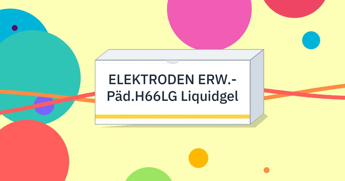 Symbolbild: Packung mit der Aufschrift ELEKTRODEN ERW.-Päd.H66LG Liquidgel (PZN 20692767) – Verfügbarkeit und Bezug in Apotheken in Frankfurt am Main