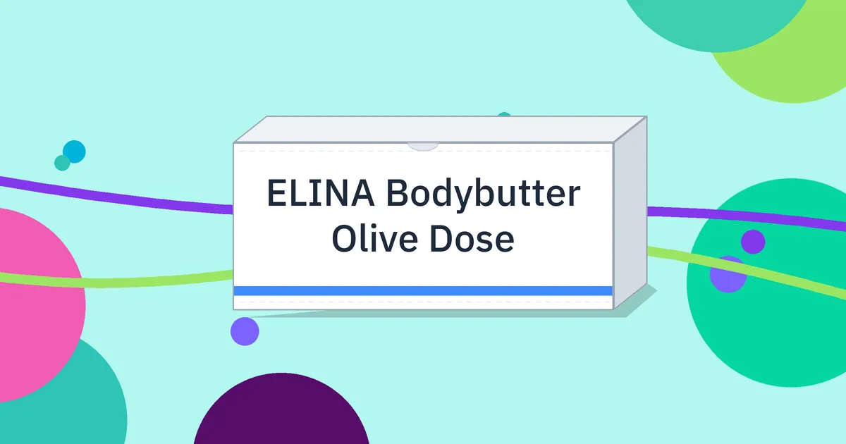Symbolbild: Packung mit der Aufschrift ELINA Bodybutter Olive Dose (PZN 18255456) – Verfügbarkeit und Bezug in Apotheken in Frankfurt am Main