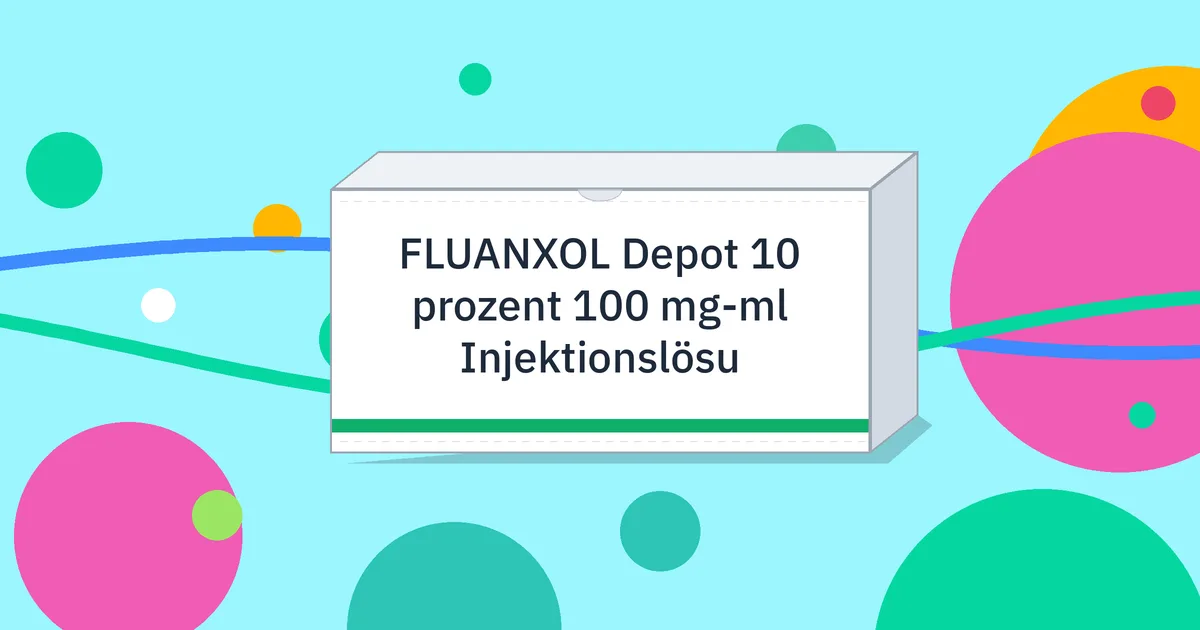 Symbolbild: Packung mit der Aufschrift FLUANXOL Depot 10 prozent 100 mg-ml Injektionslösu (PZN 14331048) – Verfügbarkeit und Bezug in Apotheken in Frankfurt am Main