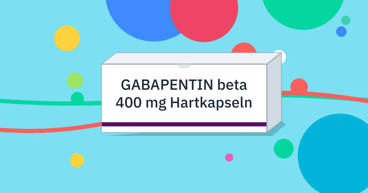 Symbolbild: Packung mit der Aufschrift GABAPENTIN beta 400 mg Hartkapseln (PZN 00792254) – Verfügbarkeit und Bezug in Apotheken in Frankfurt am Main