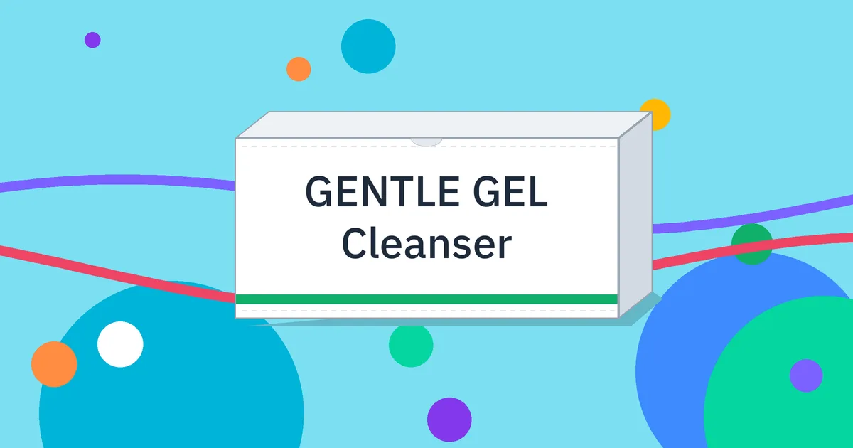 Symbolbild: Packung mit der Aufschrift GENTLE GEL Cleanser (PZN 17886226) – Verfügbarkeit und Bezug in Apotheken in Frankfurt am Main