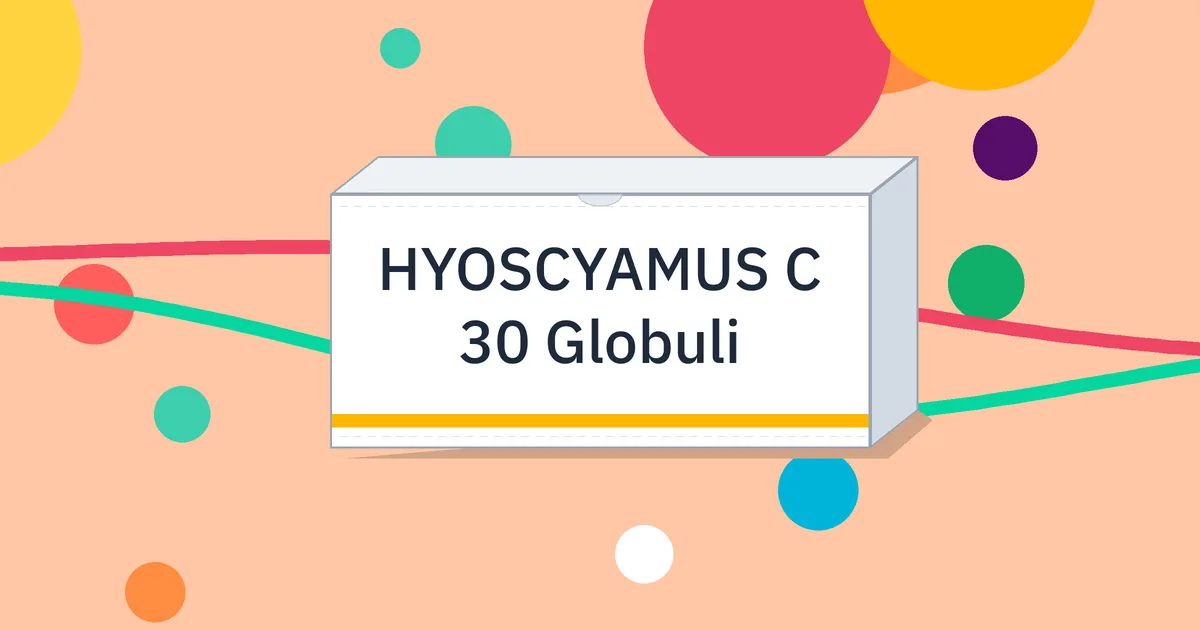 Symbolbild: Packung mit der Aufschrift HYOSCYAMUS C 30 Globuli (PZN 02924642) – Verfügbarkeit und Bezug in Apotheken in Frankfurt am Main