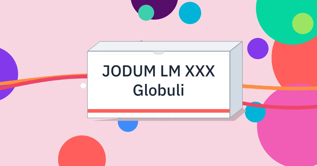 Symbolbild: Packung mit der Aufschrift JODUM LM XXX Globuli (PZN 04505493) – Verfügbarkeit und Bezug in Apotheken in Frankfurt am Main