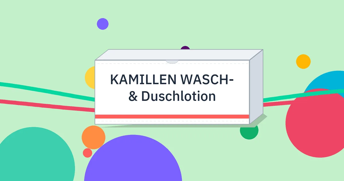 Symbolbild: Packung mit der Aufschrift KAMILLEN WASCH- & Duschlotion (PZN 16334660) – Verfügbarkeit und Bezug in Apotheken in Frankfurt am Main