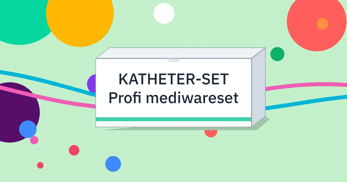 Symbolbild: Packung mit der Aufschrift KATHETER-SET Profi mediwareset (PZN 19471067) – Verfügbarkeit und Bezug in Apotheken in Frankfurt am Main