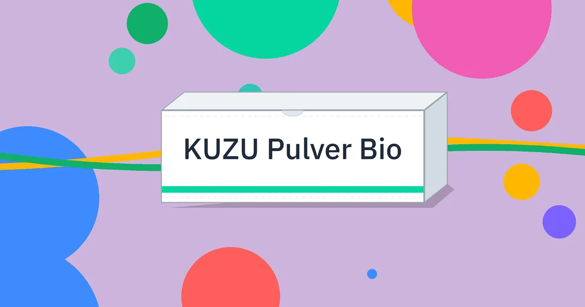 Symbolbild: Packung mit der Aufschrift KUZU Pulver Bio (PZN 12648947) – Verfügbarkeit und Bezug in Apotheken in Frankfurt am Main