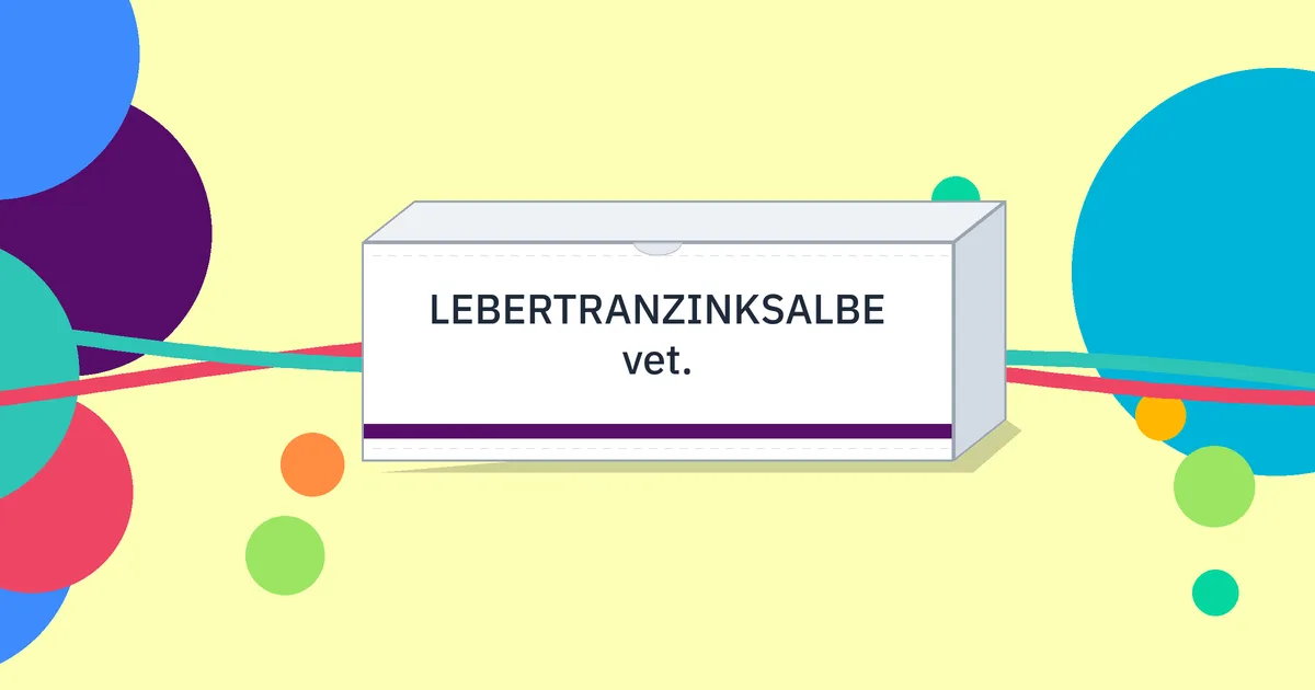 Symbolbild: Packung mit der Aufschrift LEBERTRANZINKSALBE vet. (PZN 01986150) – Verfügbarkeit und Bezug in Apotheken in Frankfurt am Main