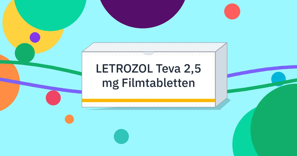 Symbolbild: Packung mit der Aufschrift LETROZOL Teva 2,5 mg Filmtabletten (PZN 20407034) – Verfügbarkeit und Bezug in Apotheken in Frankfurt am Main