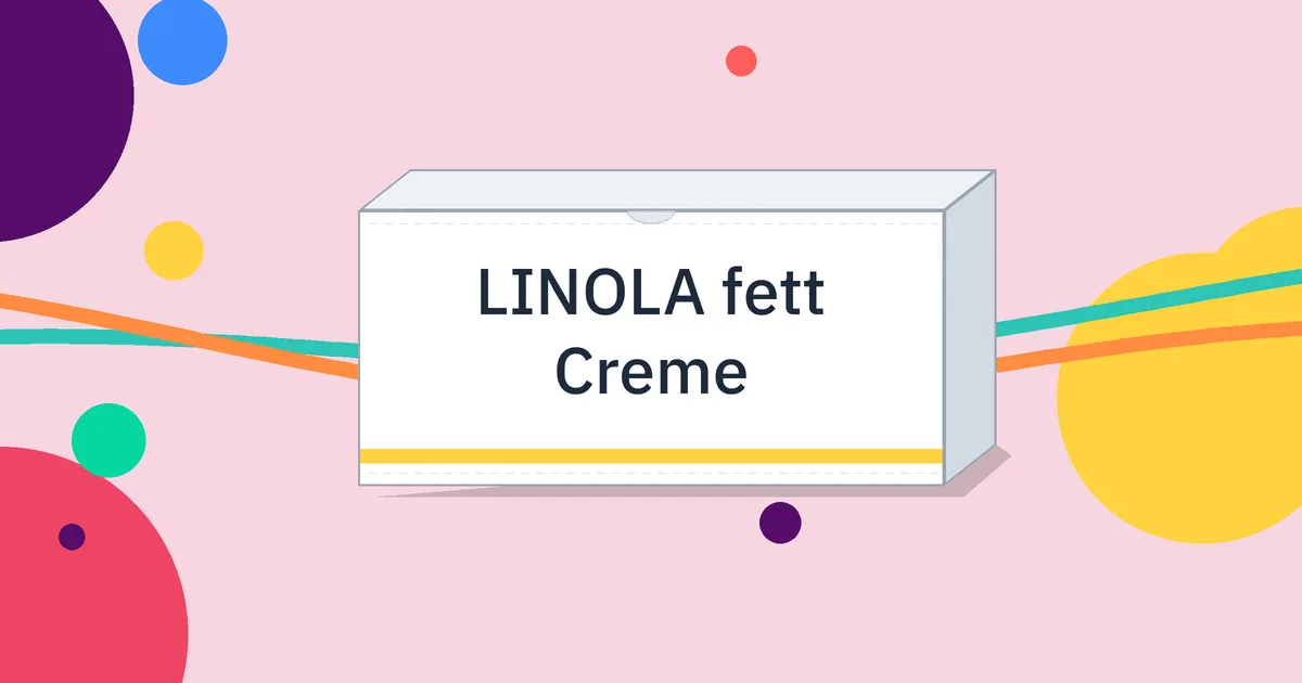 Symbolbild: Packung mit der Aufschrift LINOLA fett Creme (PZN 01875427) – Verfügbarkeit und Bezug in Apotheken in Frankfurt am Main
