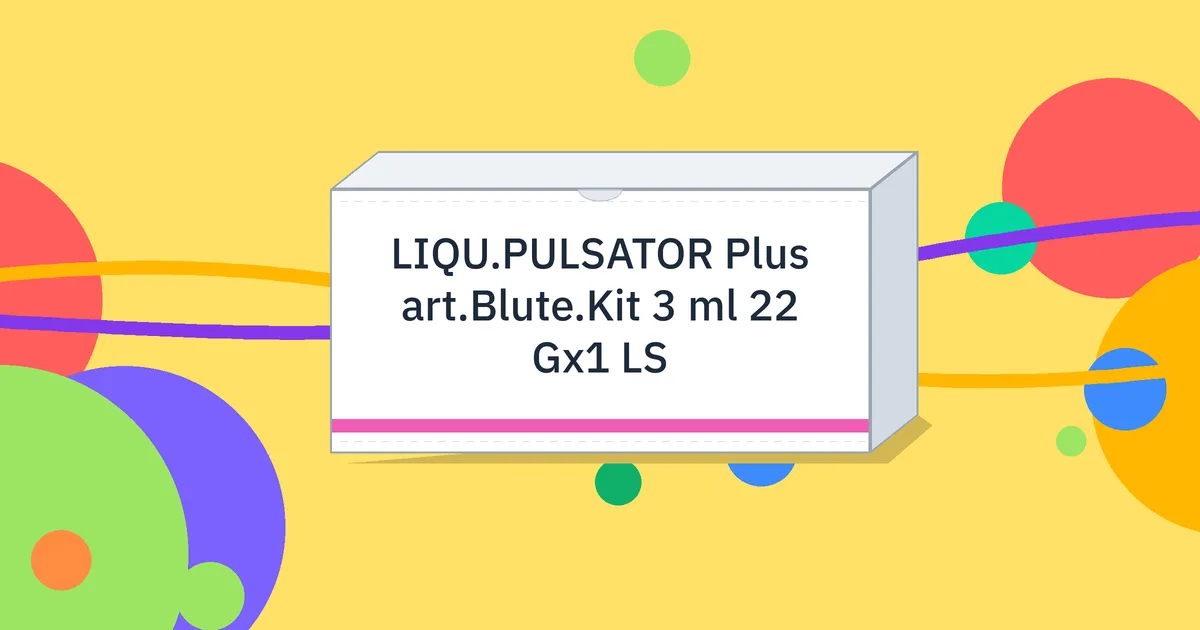 Symbolbild: Packung mit der Aufschrift LIQU.PULSATOR Plus art.Blute.Kit 3 ml 22 Gx1 LS (PZN 09217681) – Verfügbarkeit und Bezug in Apotheken in Frankfurt am Main