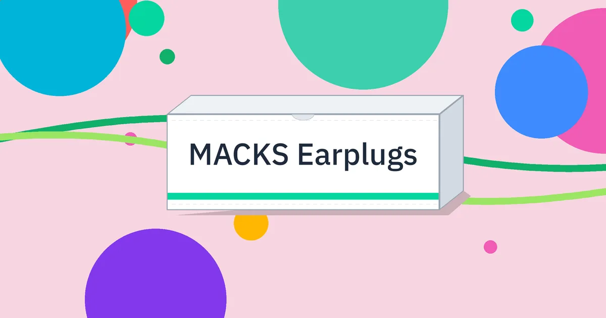 Symbolbild: Packung mit der Aufschrift MACKS Earplugs (PZN 00729267) – Verfügbarkeit und Bezug in Apotheken in Frankfurt am Main