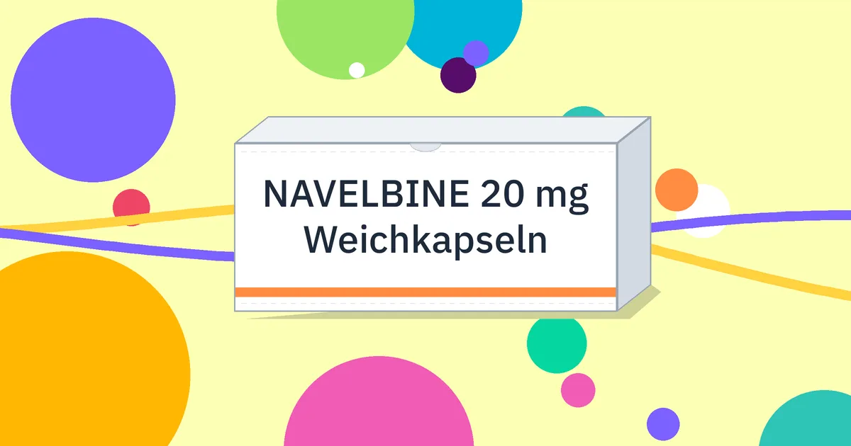 Symbolbild: Packung mit der Aufschrift NAVELBINE 20 mg Weichkapseln (PZN 04163437) – Verfügbarkeit und Bezug in Apotheken in Frankfurt am Main
