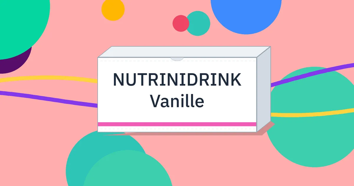 Symbolbild: Packung mit der Aufschrift NUTRINIDRINK Vanille (PZN 17612641) – Verfügbarkeit und Bezug in Apotheken in Frankfurt am Main