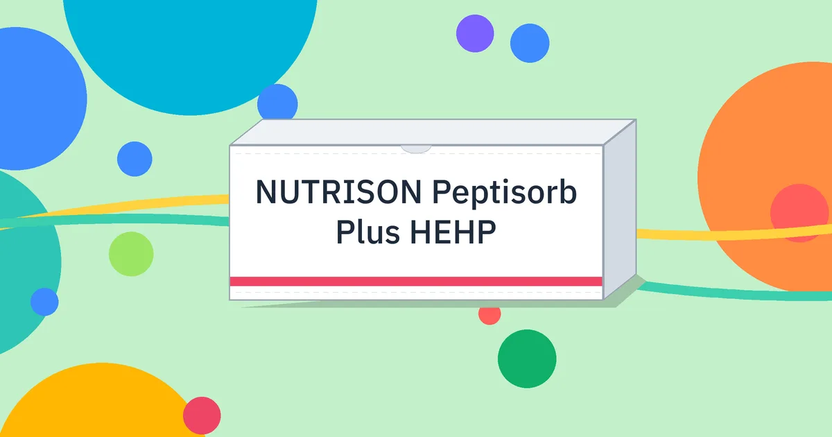 Symbolbild: Packung mit der Aufschrift NUTRISON Peptisorb Plus HEHP (PZN 17437043) – Verfügbarkeit und Bezug in Apotheken in Frankfurt am Main