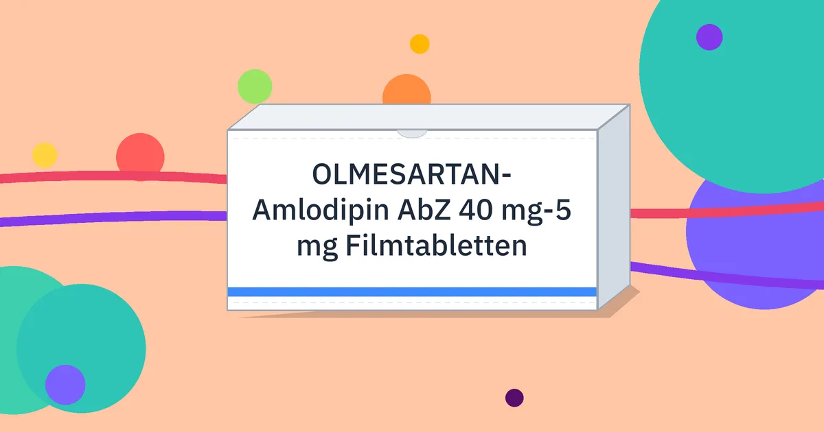Symbolbild: Packung mit der Aufschrift OLMESARTAN-Amlodipin AbZ 40 mg-5 mg Filmtabletten (PZN 14189047) – Verfügbarkeit und Bezug in Apotheken in Frankfurt am Main