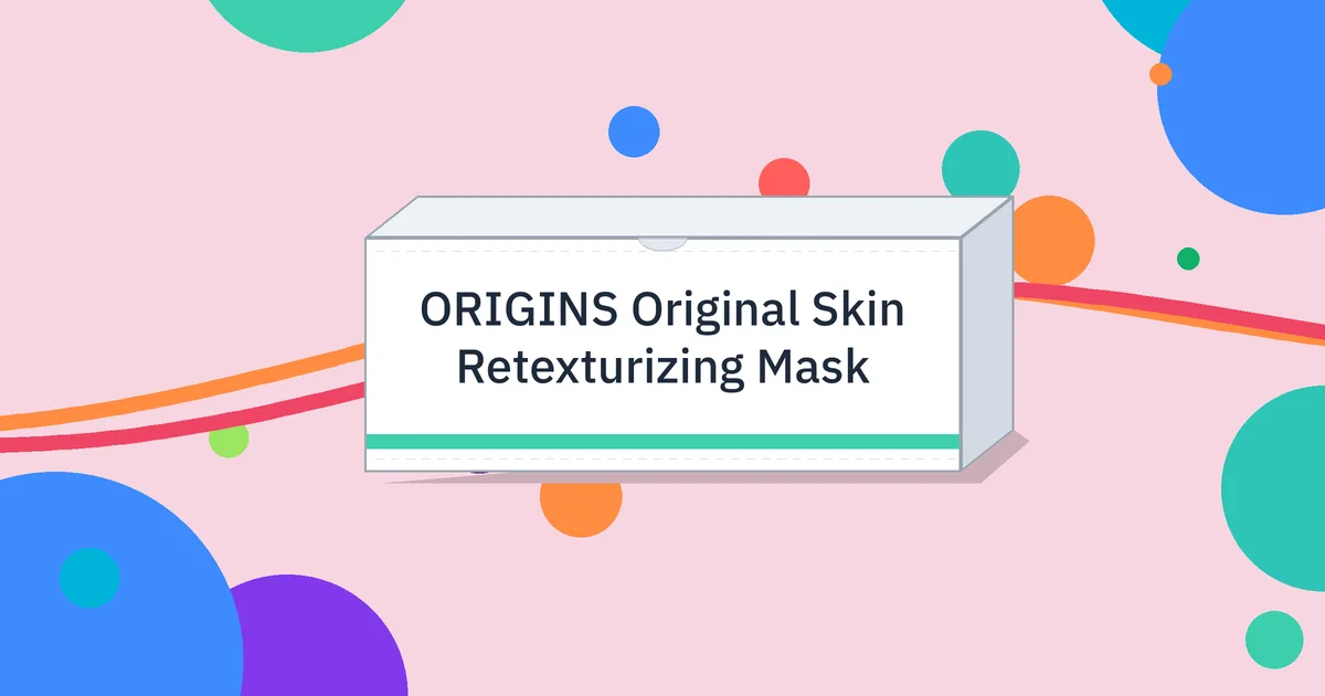 Symbolbild: Packung mit der Aufschrift ORIGINS Original Skin Retexturizing Mask (PZN 20102843) – Verfügbarkeit und Bezug in Apotheken in Frankfurt am Main