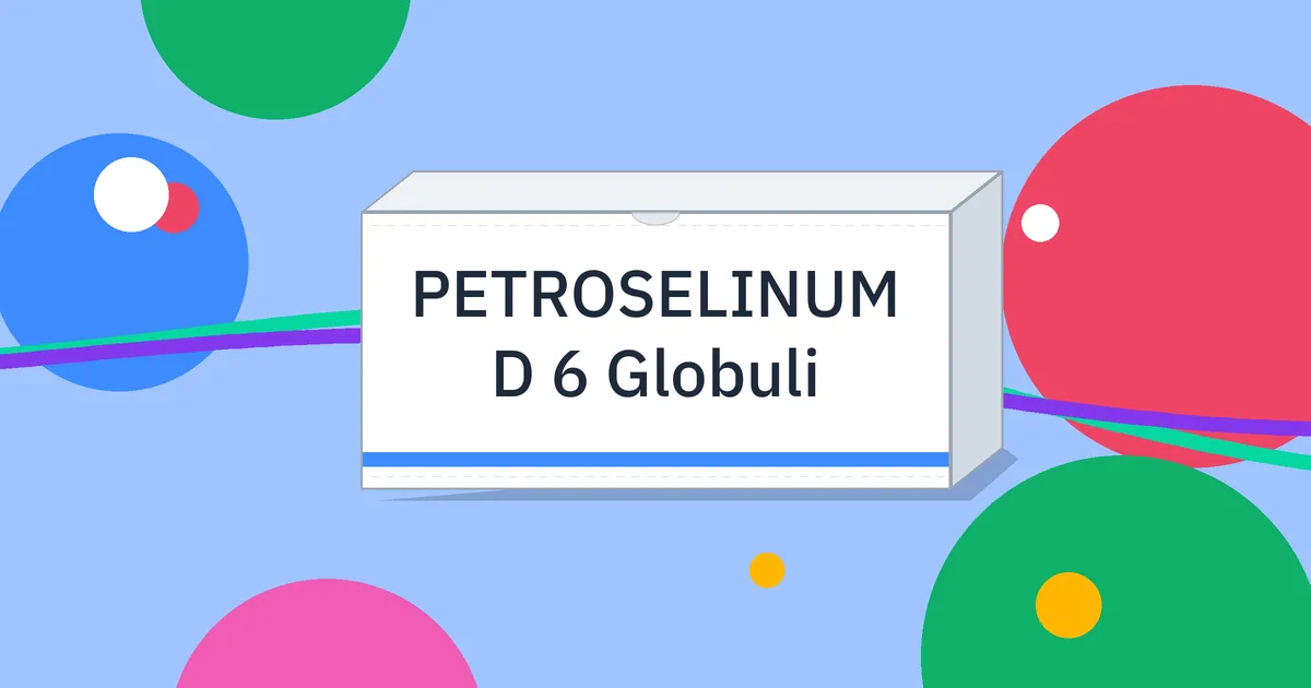 Symbolbild: Packung mit der Aufschrift PETROSELINUM D 6 Globuli (PZN 04231245) – Verfügbarkeit und Bezug in Apotheken in Frankfurt am Main