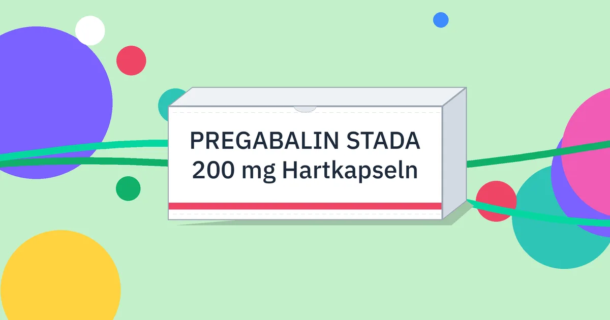 Symbolbild: Packung mit der Aufschrift PREGABALIN STADA 200 mg Hartkapseln (PZN 17146015) – Verfügbarkeit und Bezug in Apotheken in Frankfurt am Main
