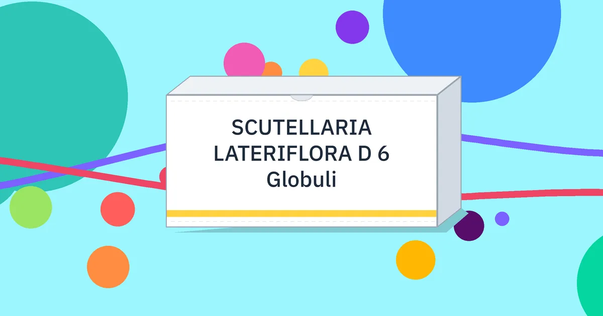 Symbolbild: Packung mit der Aufschrift SCUTELLARIA LATERIFLORA D 6 Globuli (PZN 01856447) – Verfügbarkeit und Bezug in Apotheken in Frankfurt am Main